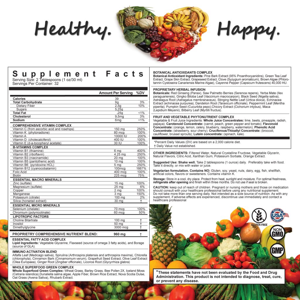 LiquiVive Liquid Vitamins Mega Nutrition | Vegetarian Daily ...